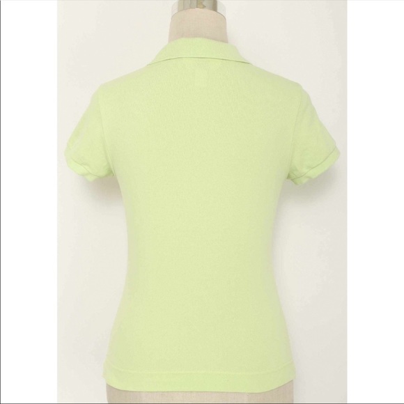 Lilly Pulitzer | Tops | Womens Lily Pulitzer Lime Green Polo Shirt ...